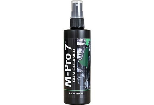 HOPPES M-PRO 7 GUN CLEANER 8OZ. PUMP SPRAY BOTTLE